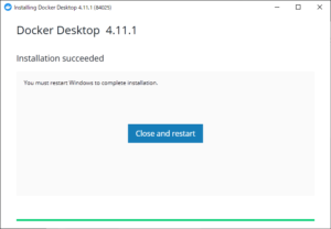 Windows10 に Docker Desktop をインストールする方法