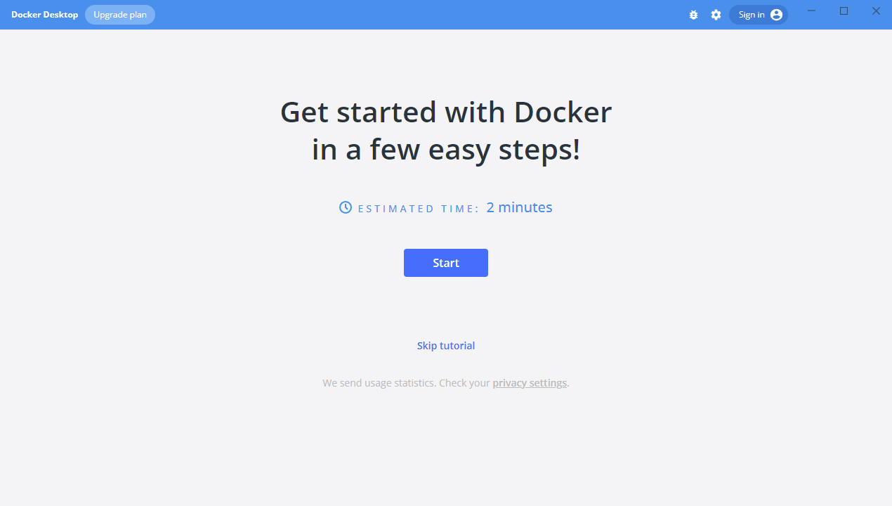 Windows10 に Docker Desktop をインストールする方法