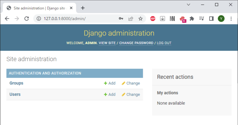 7djangoの管理サイト（django Admin）を使ってみよう