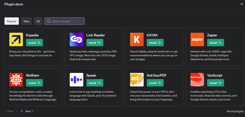 ChatGPTのプラグインのインストール方法と使い方