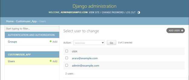Djangoでカスタムユーザーを作ってみよう【AbstractBaseUser】